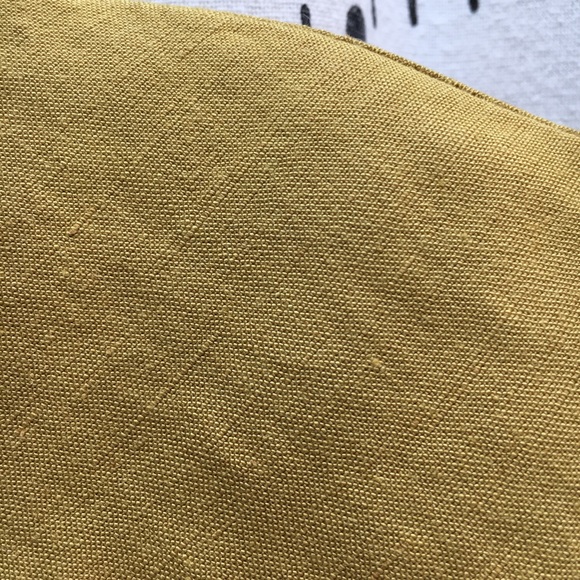 Vintage | Jackets & Coats | Mustard Yellow Linen Blend Jacket From ...